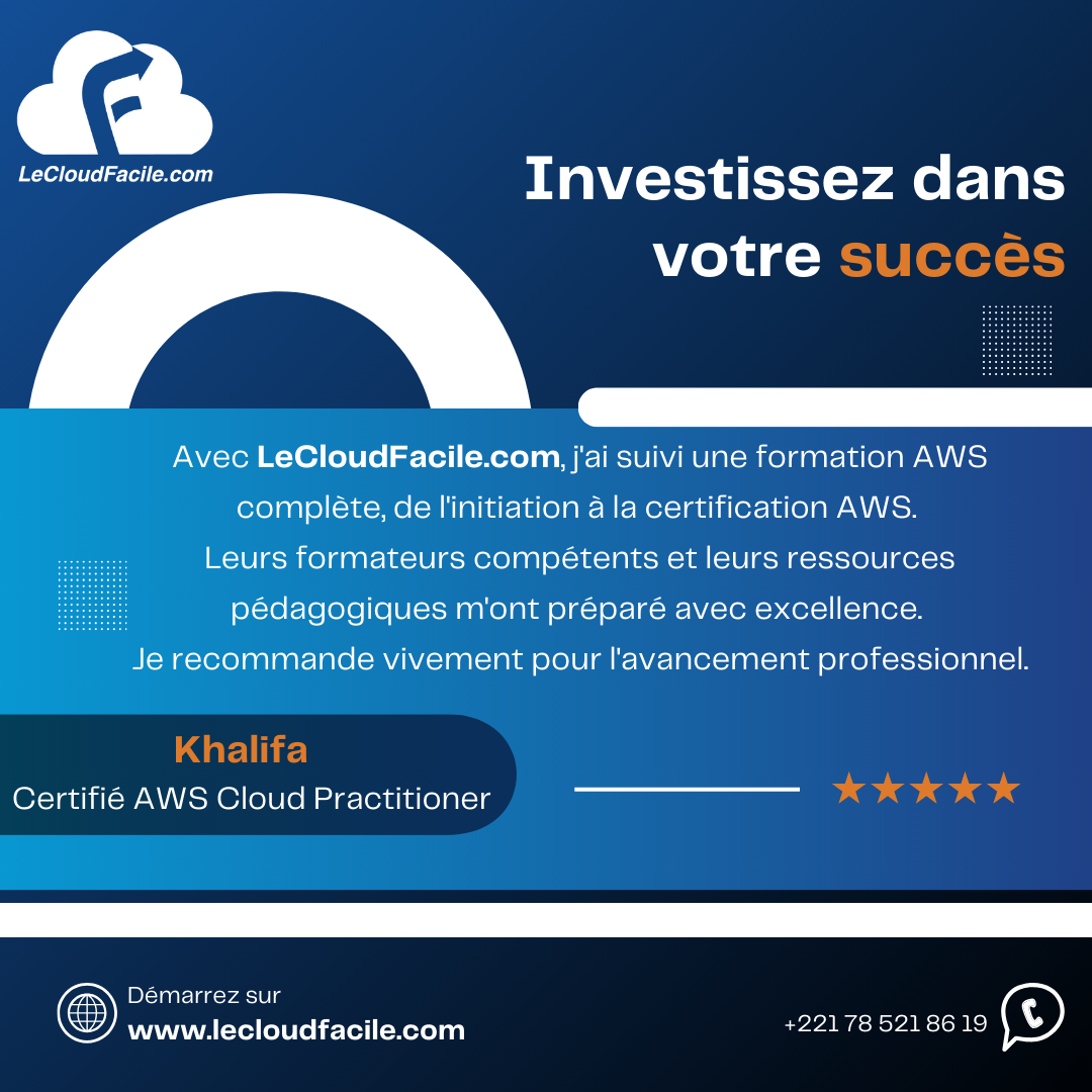 Inscription - Coaching AWS Cloud Practitioner